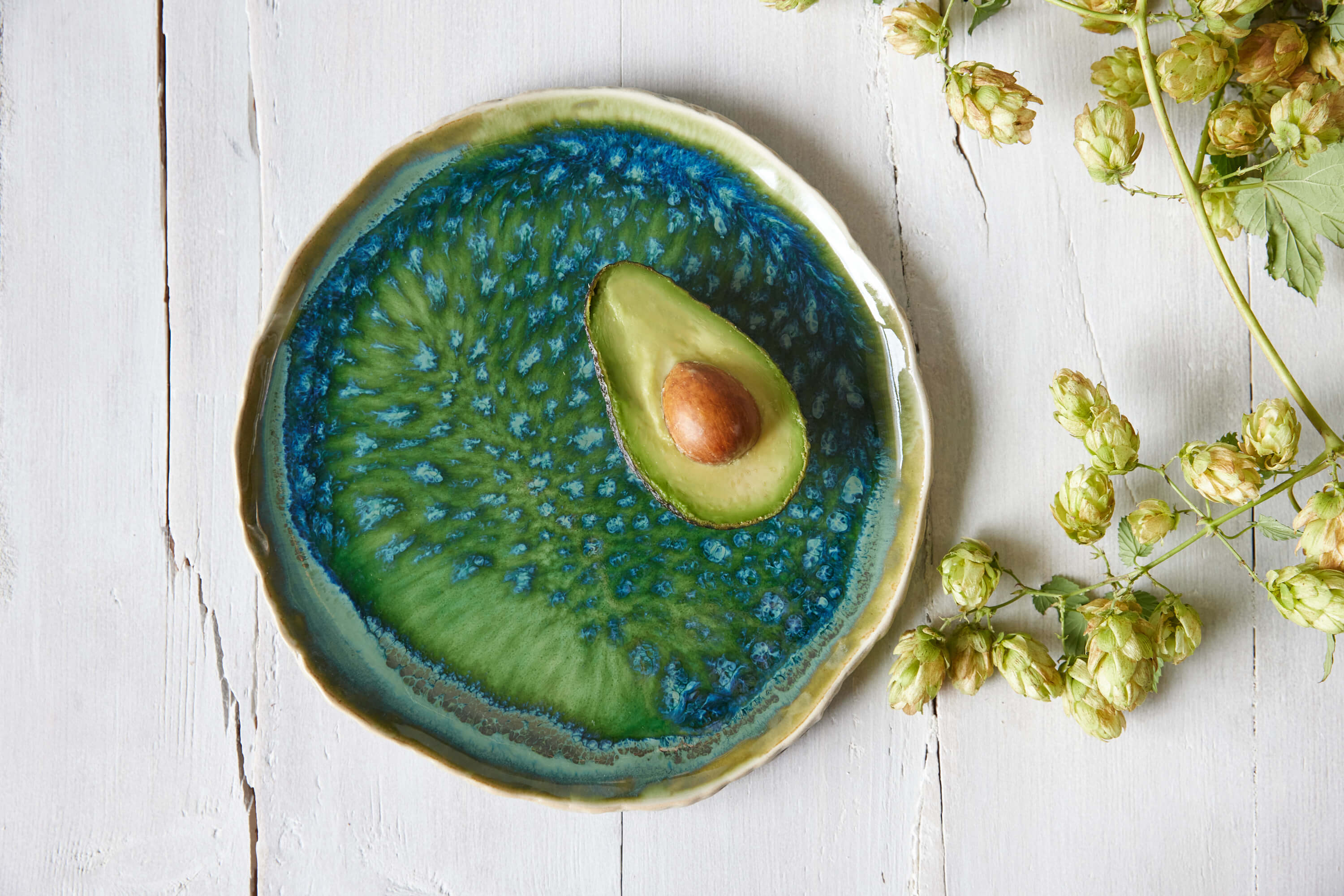 Handmade ceramic lunch plates Side plates – Kari Ceramics